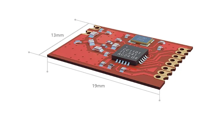 E07-m1101s Smd Wireless Transmitter And Receiver Module 10mw 350m Spi ...