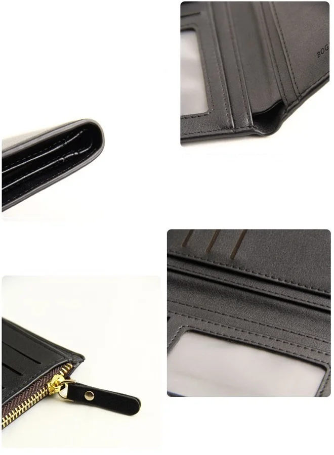 BOGESI Men's Short Wallet - Classic & Fashionable Design