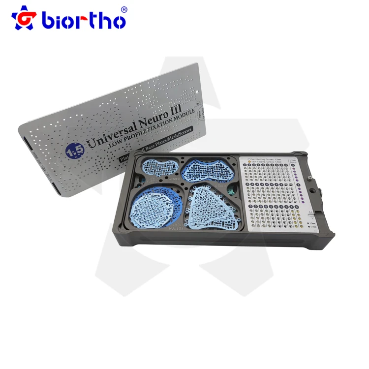 Maxillofacial Universal Neuro Low Profile Fixation Module Plate/skull ...