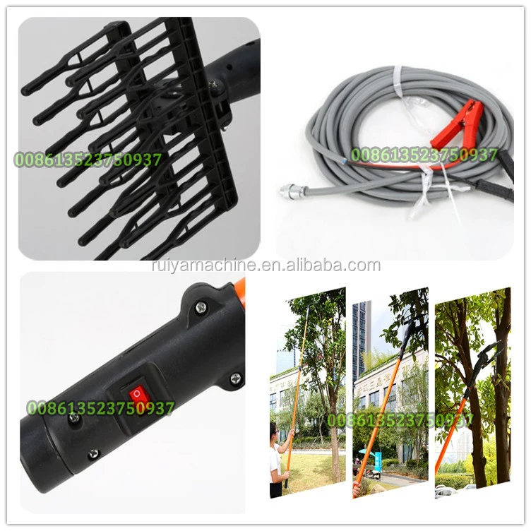 Orchard Electric Fruits Vibration Harvester Car Battery Powered Fruit ...