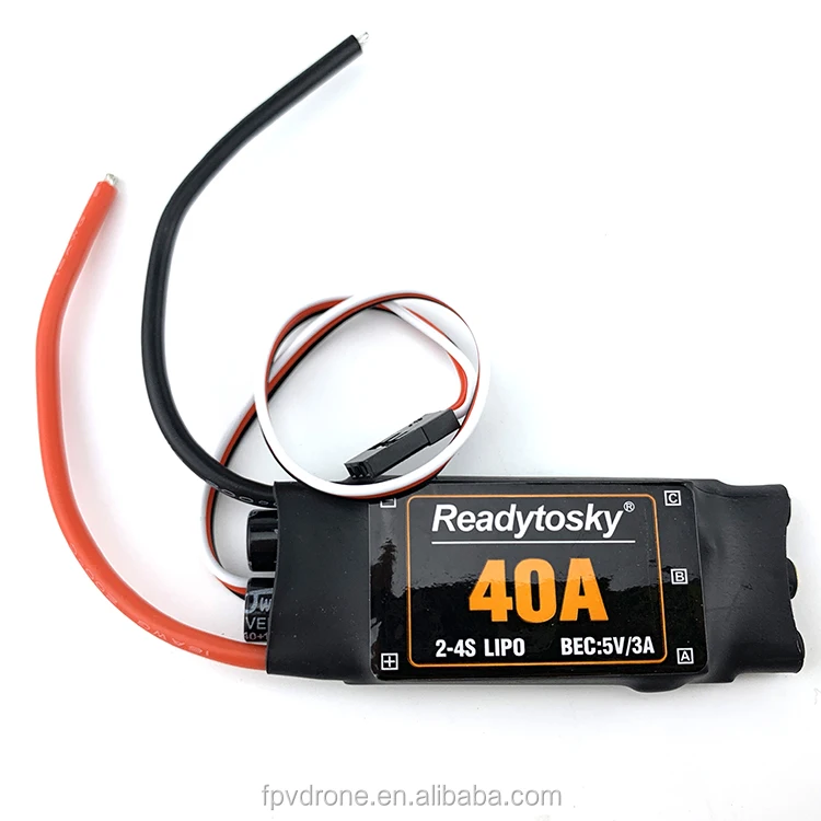 40A ESC OPTO 2-4S for F450 S500 ZD550 RC Helicopter Quadcopter