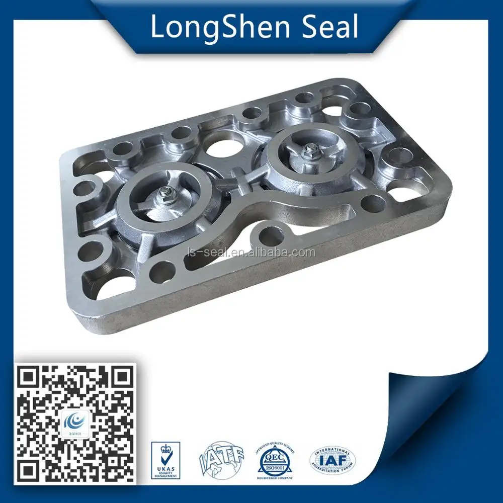 655k Bus Refrigerator Compressor Parts Valve Plate - LS Brand