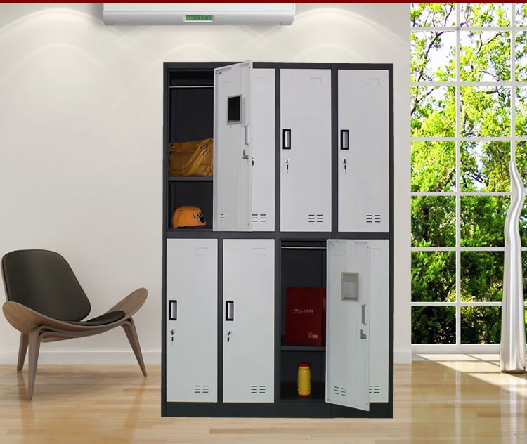 Cotton Yoga Tank Storage 8 Door Steel Metal Gym Locker - Buy Lockers ...