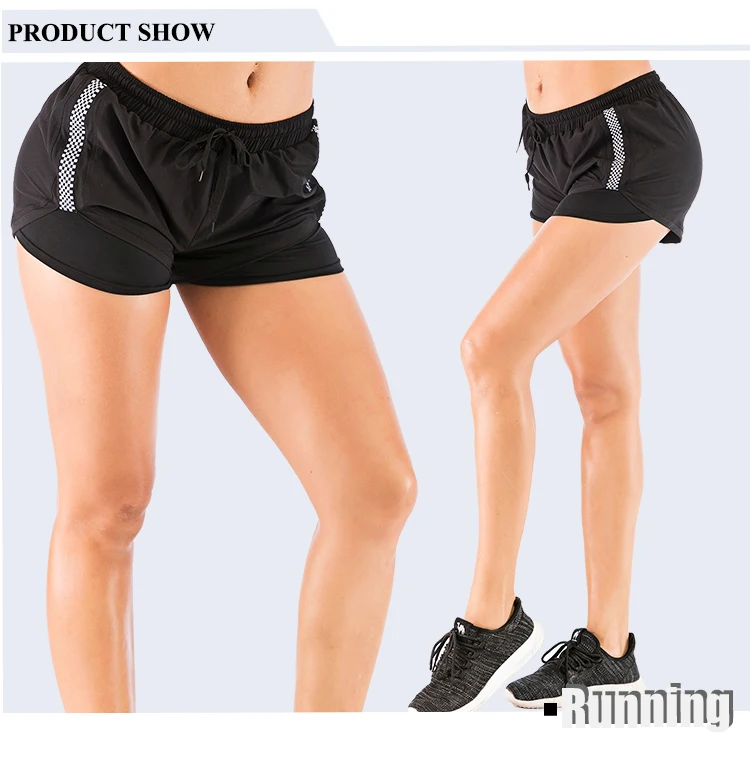 Women Sexy Running Black Spandex Shorts Buy Women Running Shorts