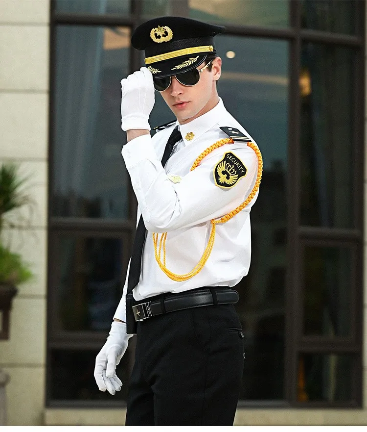 Design Man Hotel Security Guard Dress Safety Work Uniforms