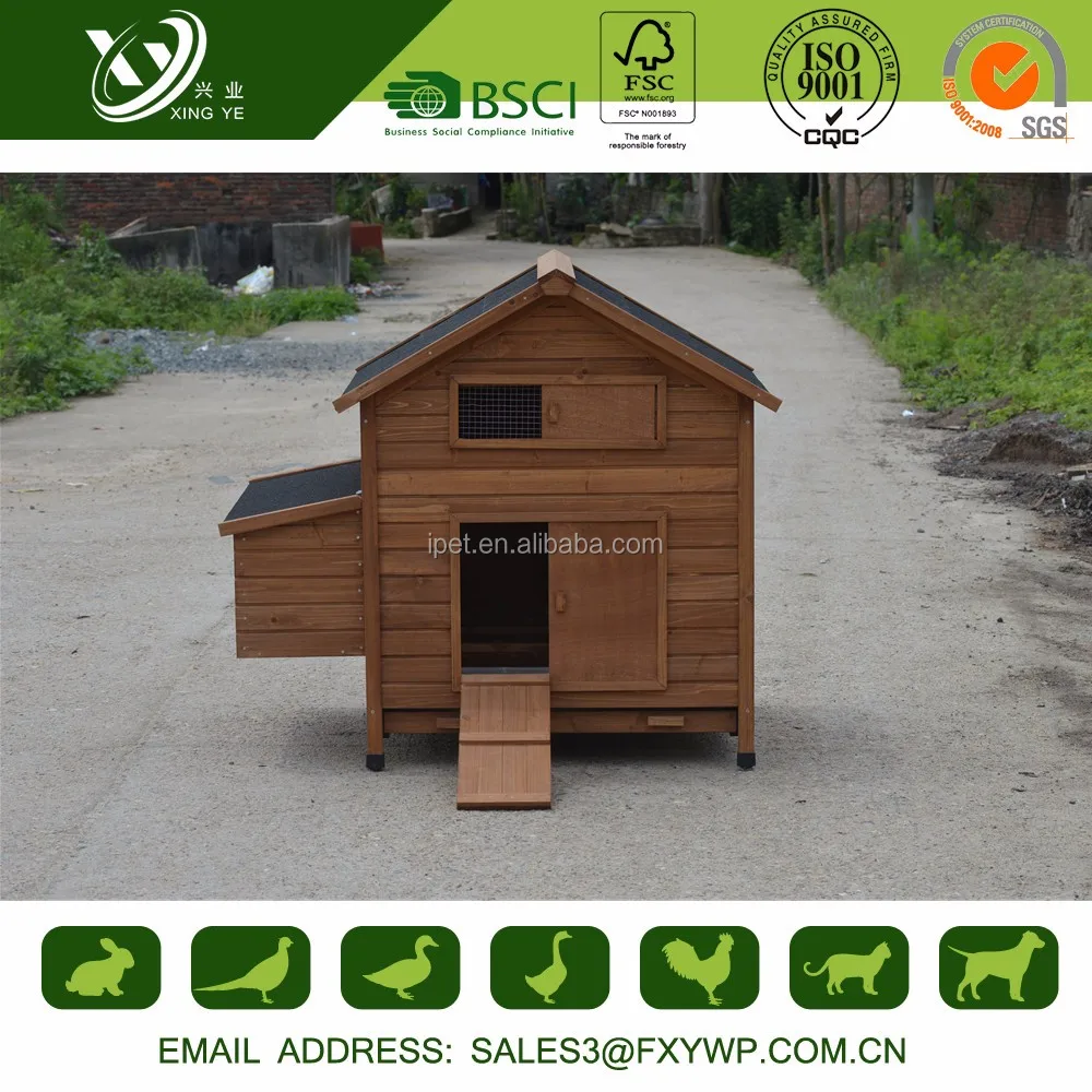 Small Animal Poultry Indoor Chcken Coop With Extra Run - Buy Indoor ...