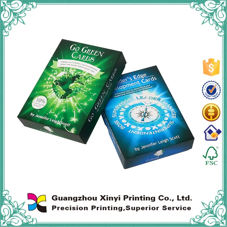 Round Corner Matt Varnishing Coated Custom Printing Playing Cards For ...