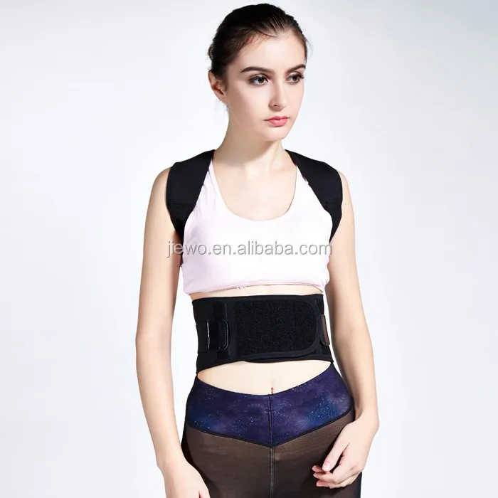 Elastic Sports Body Wrap Neoprene Lumbar Upper Back Support Brace - Buy ...