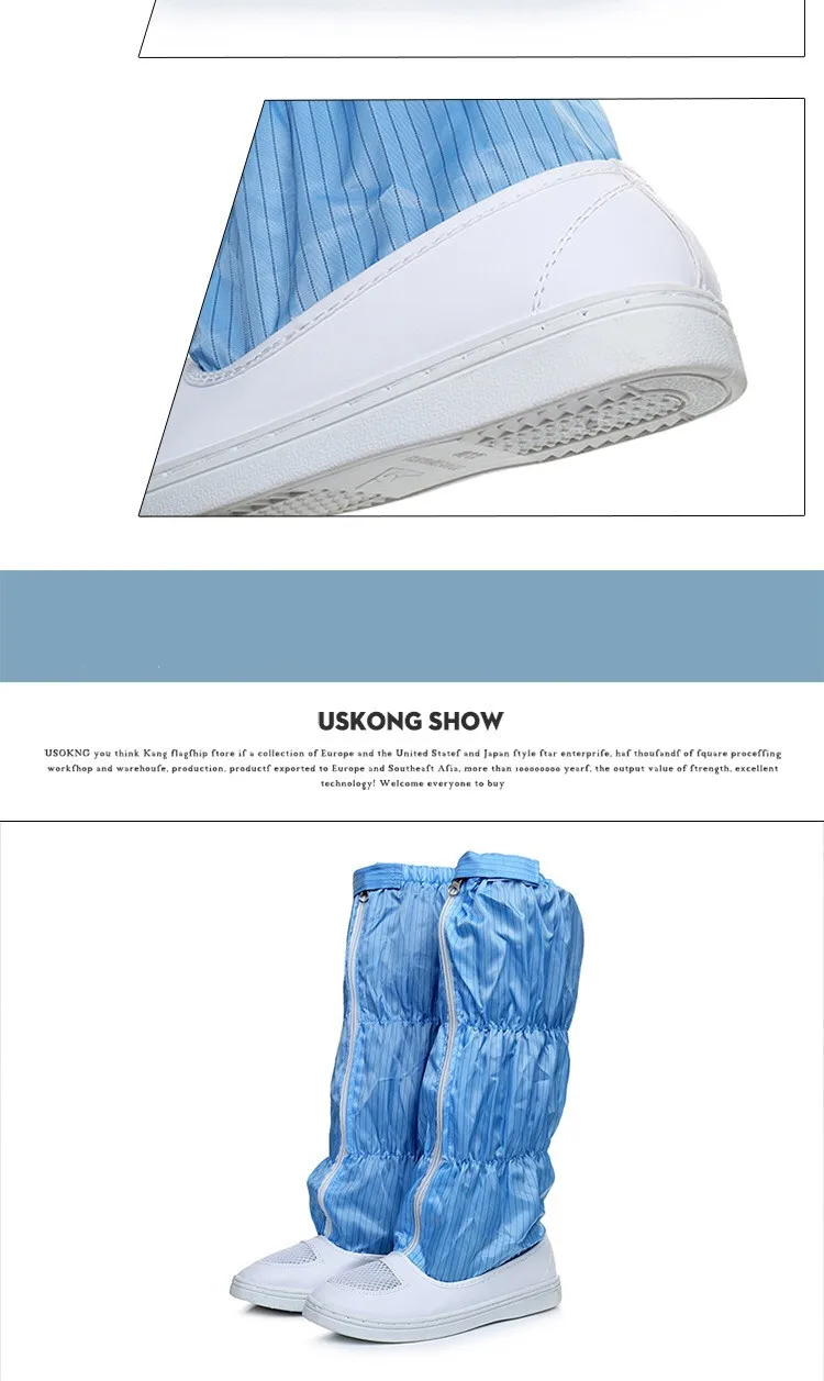 Steel Toe High Booties Esd Anti-static Working Safety Shoes For ...