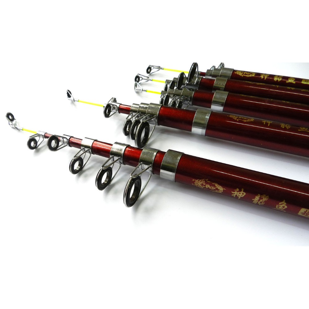 Telescopic Fiberglass Fishing Rod - Ultra Light & Versatile