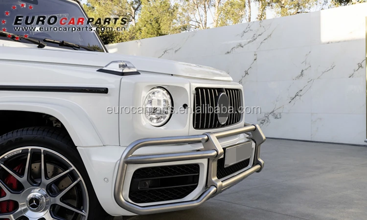 G63 Front Bumper Guard - Durable Stainless Steel Skid Plate