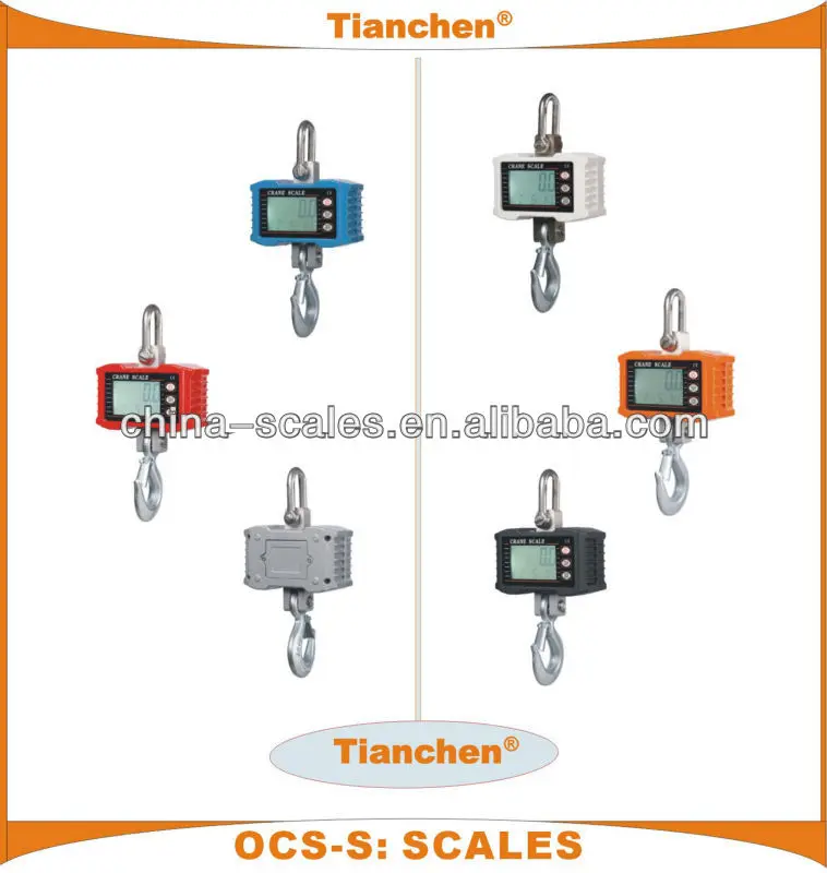 Trade Scales Smart Type High Quality 500kg/0.2kg Ocs-s Digital Spring ...