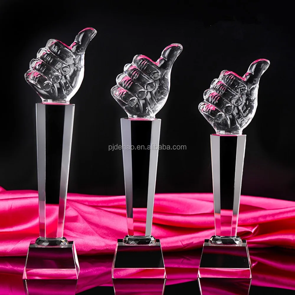 Hand Made Custom Design Crystal Acrylic Trophy - Buy Acrylic Trophy ...