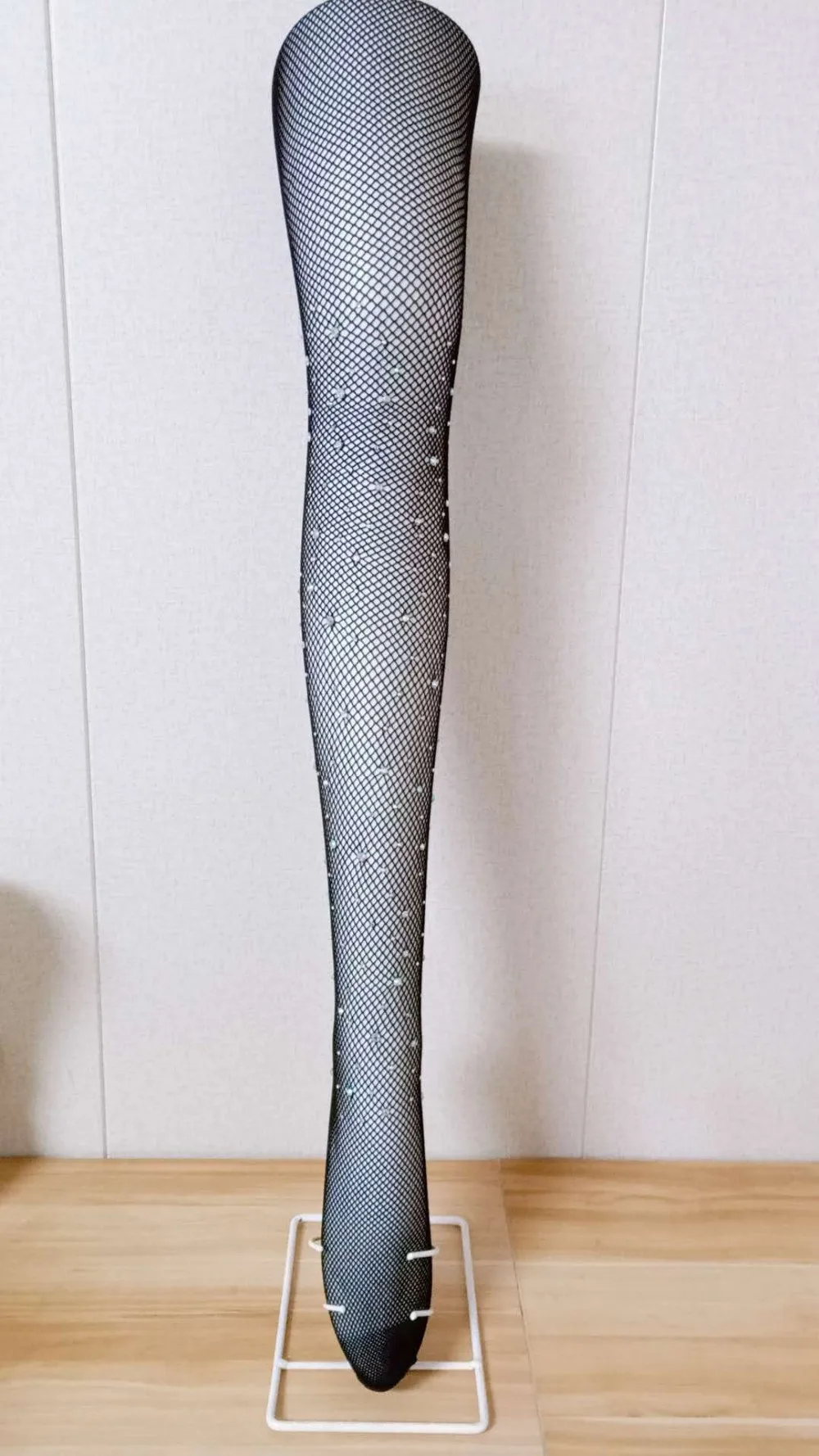 Huayi Hot Sale Seamless Crystal Clear Diamond Tights Fishnet Body ...