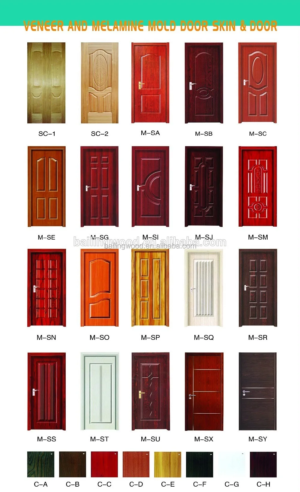 Mdf Door Skin Decoration Door Skin - Buy Door Skin,Veneer Door Skin,Hdf ...