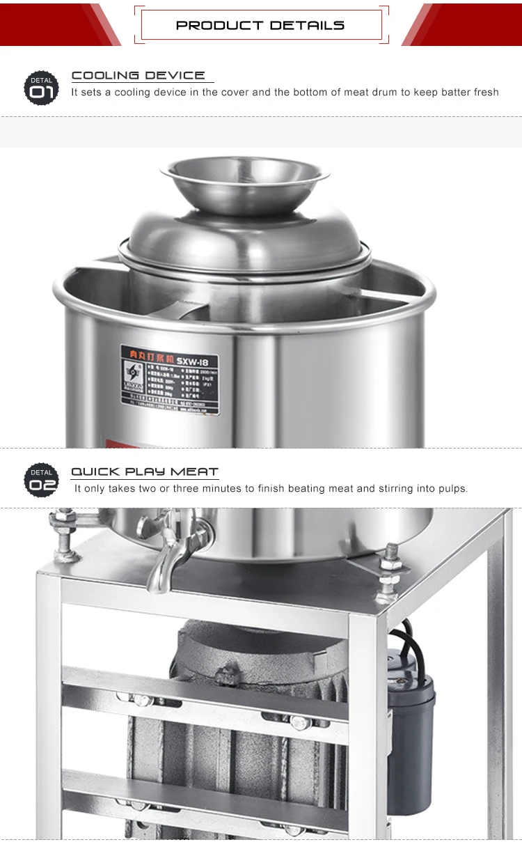 Meatball Beaters/meat Beating Machine/electric Beater Price - Buy Meat ...