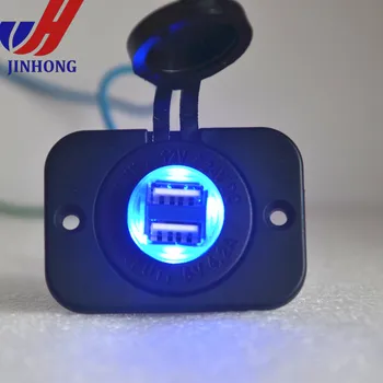 Caravan / Campervan 12v Flush Mount Dual Usb Power Supply Socket - Buy ...