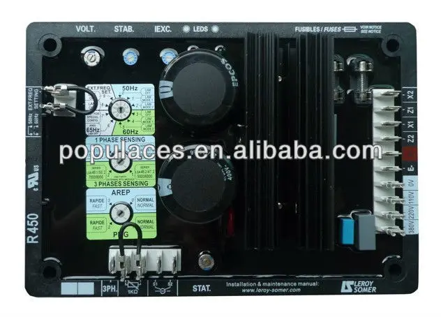 3 Phase Avr R450 Avr R450 Automatic Voltage Regulator Avr Regulator ...