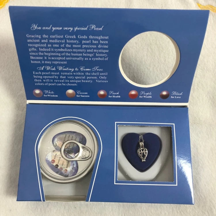 Canned Genuine Oyster Pearl - Freshwater Cultured Love Gift