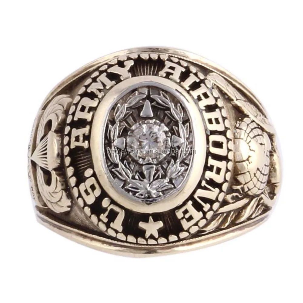 Mens Gold Designer United States Classic Military Rings - Buy Classic ...