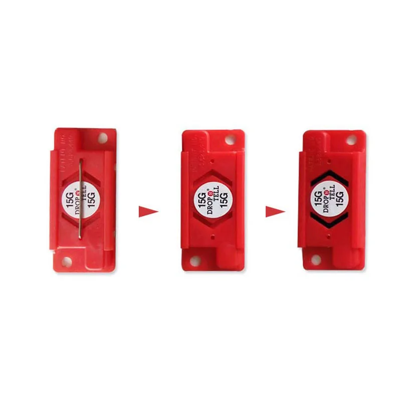 100% Made in USA Drop N Tell Impact Label Shock Sensor