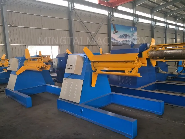 5 Ton Galvanized Steel Coil Manual Decoiler - MINGTAI