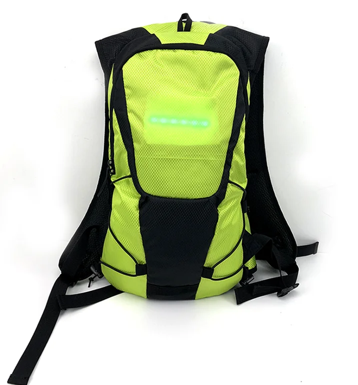 Latest Design Waterproof Led Safety Hydration Bag Bicycle Pack Led ...