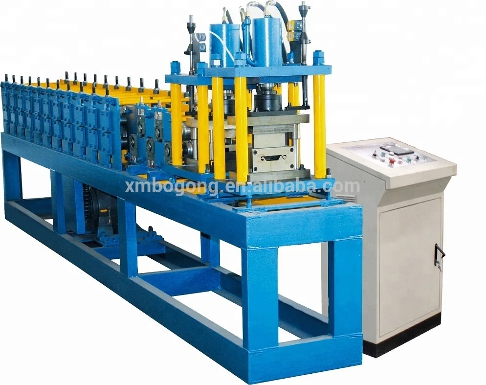 Fully Automatic Steel Top Hat Purlin Roll Forming Machine - Buy Top Hat ...