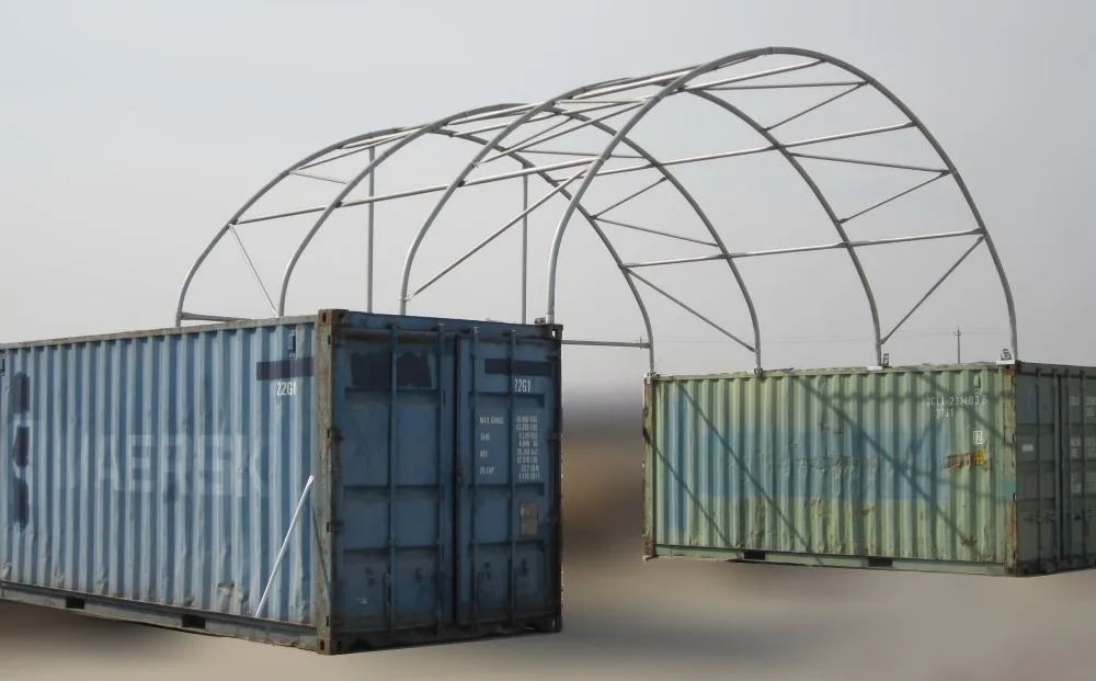 40ft Shipping Container Garage Roof Storage Tent for Aircraft Hangar