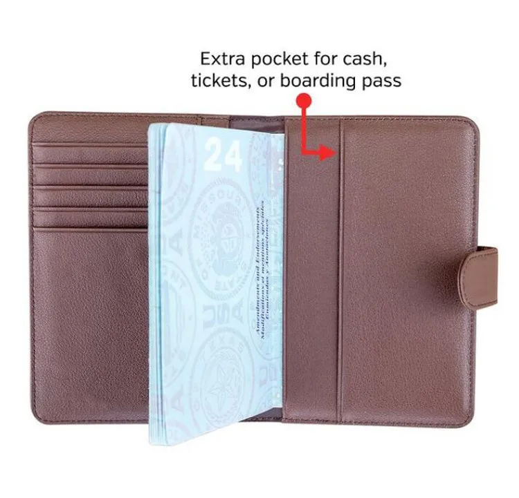 Fashion Genuine Leather Men Passport Holder Case Buy Passport Holder Casegenuine Leather