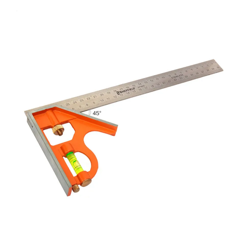 Stainless Steel Makes Adjustable Square Ruler Durable Combination ...