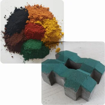 Paver Brick Concrete Ferric Oxide Green Cement Color Powder Iron Oxide ...