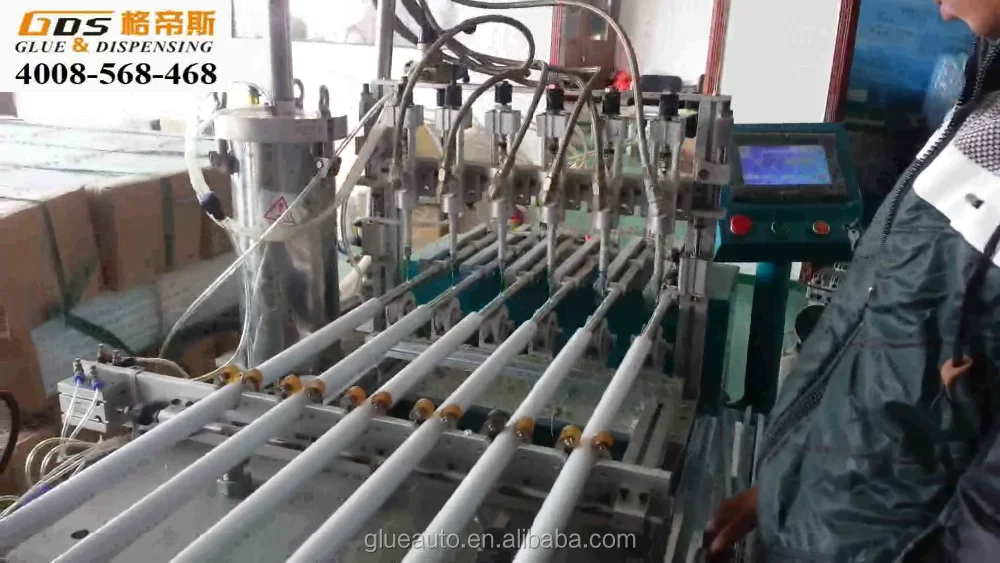 Automatic Silicone Dispensing Machine for PCB of T8 Glass Tube