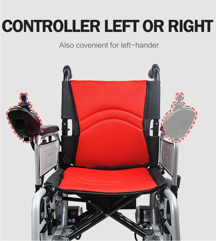 Folding Electric Motorized Wheelchair for Handicapped