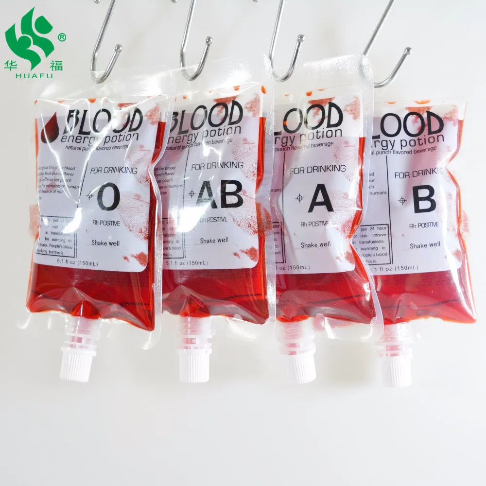 Drink Blood Bags For Juice Of Party Use - Buy Blood Bag For Sale ...