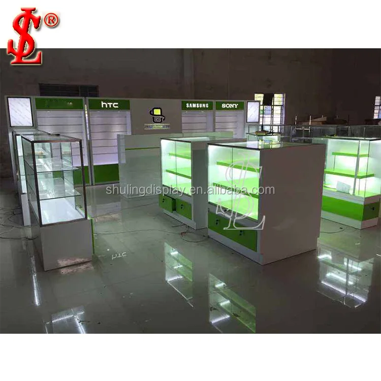 Electronic Accessories Products Display Counter Showcase - Buy ...