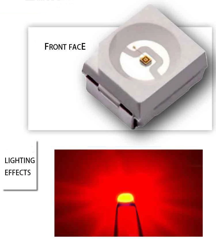 Red Emitting Light 600-800mcd LED Diode 0.06W 3528 SMD Chip| Alibaba.com