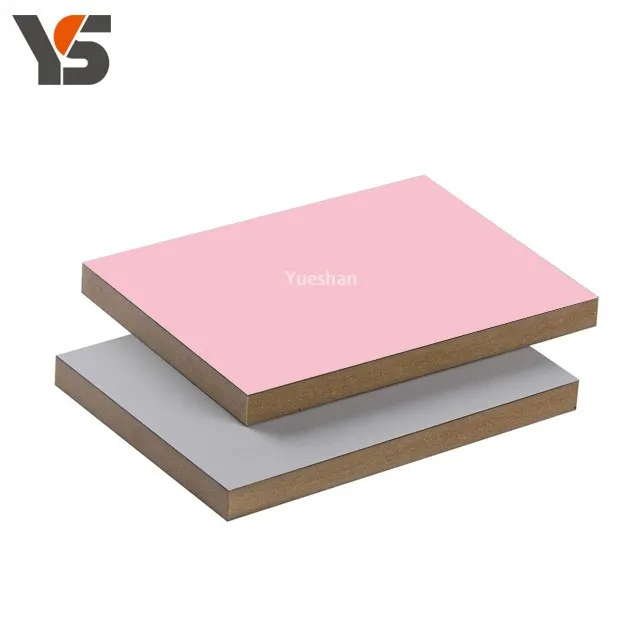Hot Sale 16mm Thickness Pink Laminated Melamine Mdf Veneer Board - Buy ...