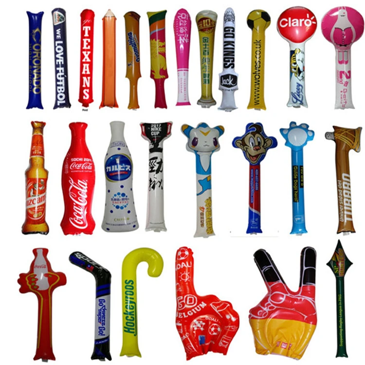 Custom Printing Ballon Bang Bang Cheering Inflatable Clapper Sticks ...