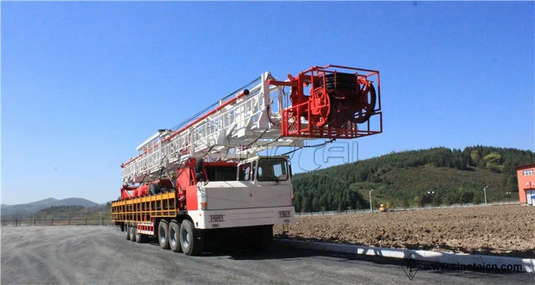 Model XJ750 750HP Truck Mounted Workover Rig & Drilling Rig