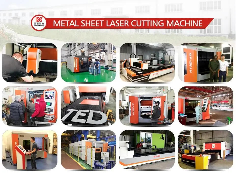 Golden Laser's Large Format Fiber Laser Cutting Machines
