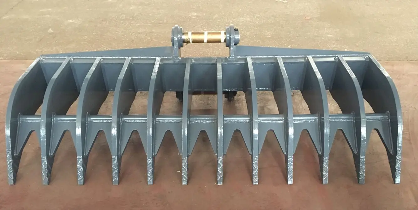 Rsbm Cheap Hot Sale Root Rake Excavator Rake For Pc200-pc300 - Buy ...