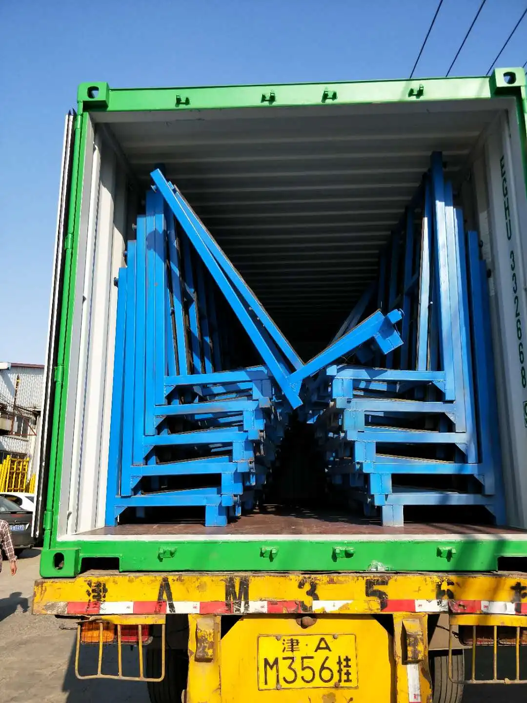 6ft Metal L Frame Glass Transport Racks,Glass Trolley Mobile Workshop ...