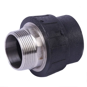Hdpe Pipe Fitting Male Adaptor And Female Threaded Elbow Connector ...