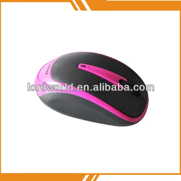 CPI 1200 High Resolution Wireless Computer Mouse - Black