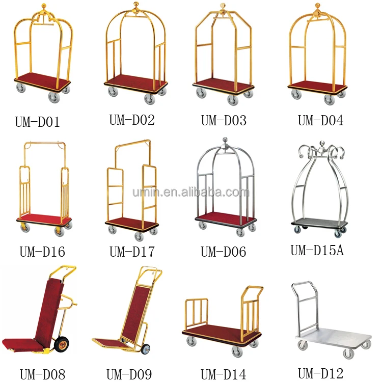 Used Hotel Bell Boy Trolley Cart - Buy Bell Boy Trolley,Hotel Trolley ...