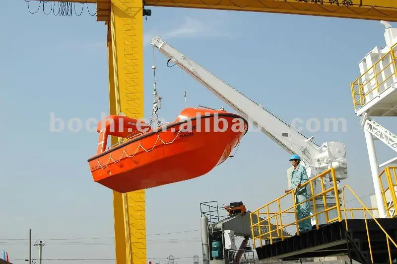 Single Arm Rotary Boat/raft Davit Crane - Buy Davit Crane,Slewing Davit ...