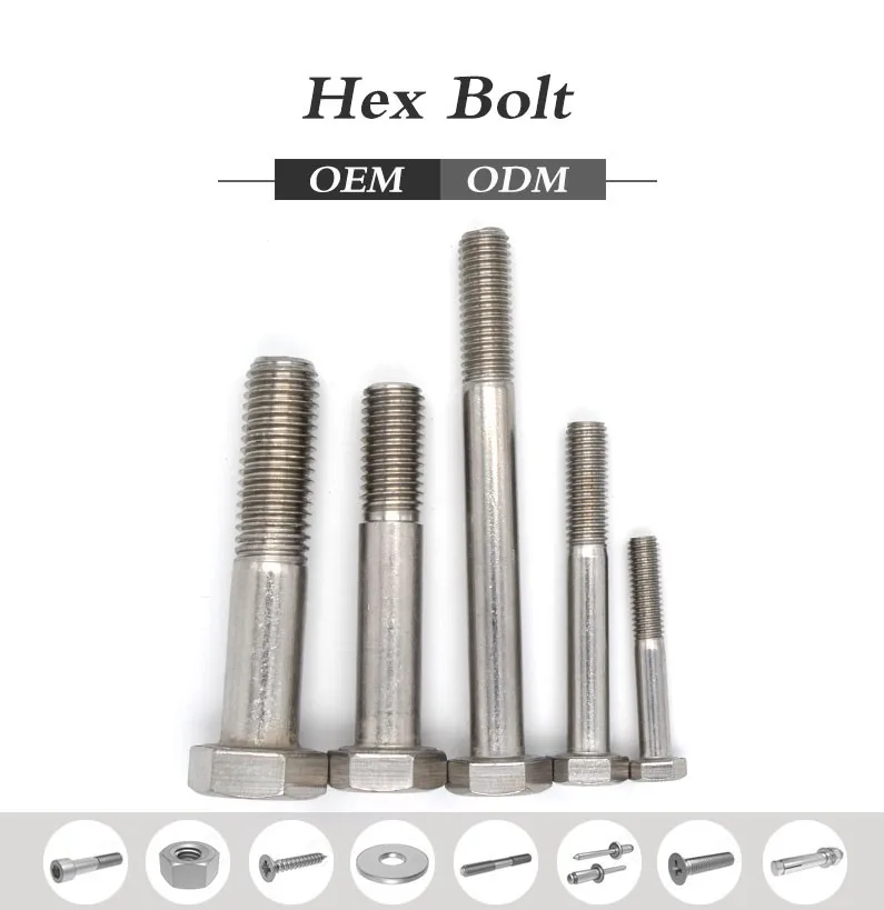 Astm A307 Stainless Steel Hex Bolts Din 933 - Buy Astm A307 Stainless ...