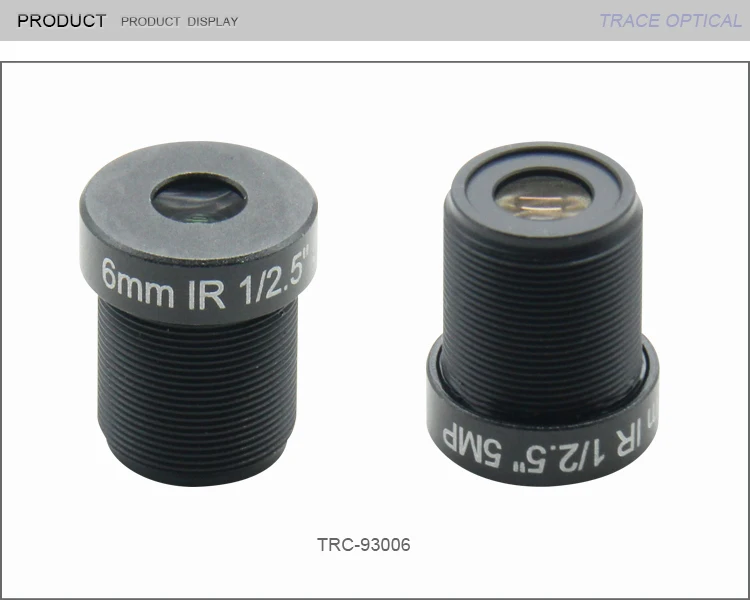 Ccd/coms Focal Length 4mm 6mm 8mm 25mm 50mm Cctv M12 Lens For Cctv ...