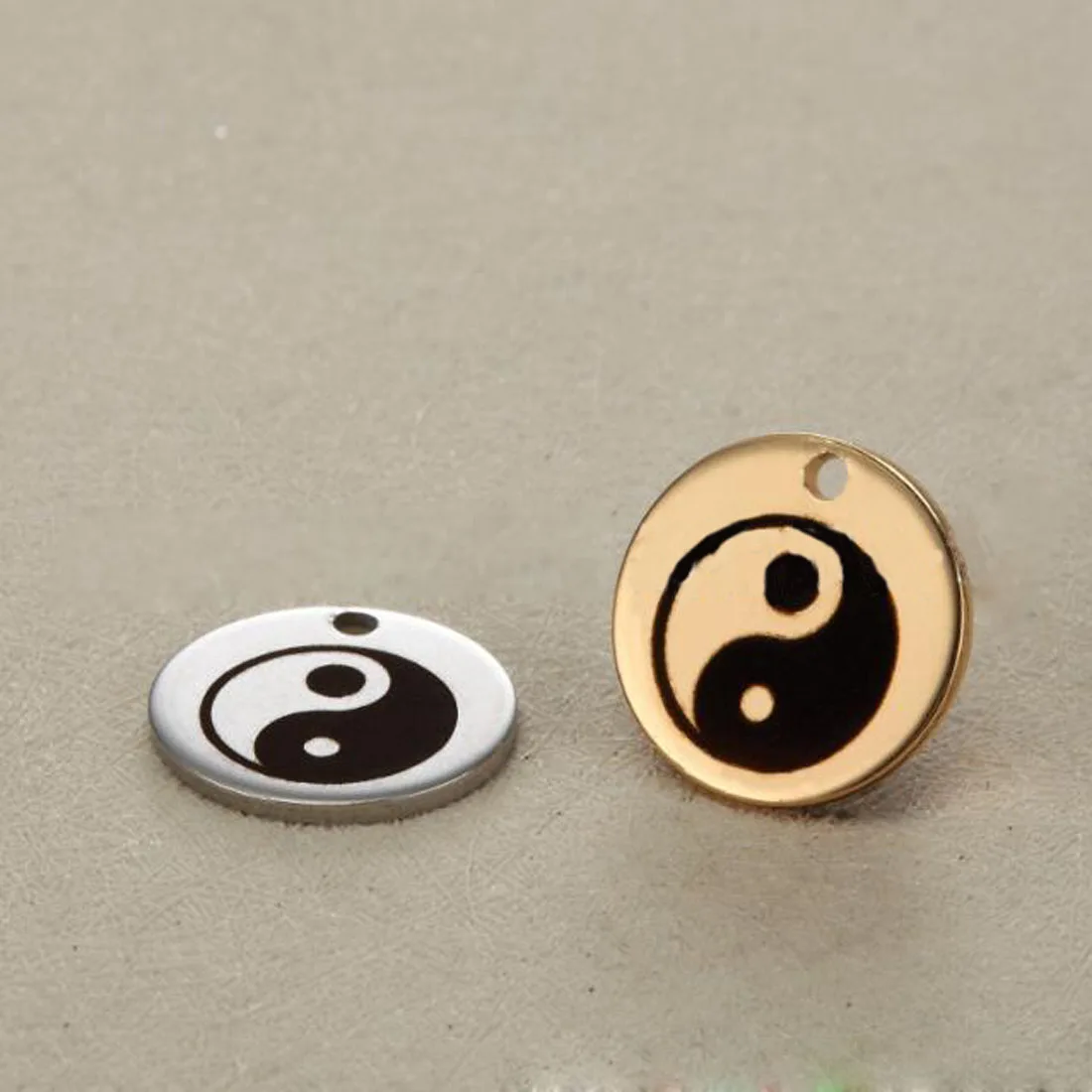 Tai Ji Yin Yang Key Chain Chinese Taoism Ancient Eight Diagrams ...